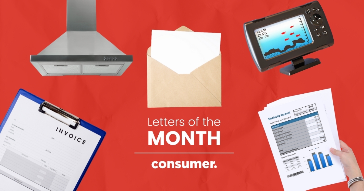 Letters of the month: spare parts, forgotten invoice & more - Consumer NZ